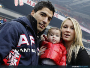 Luis Suarez and family - Planet Football
