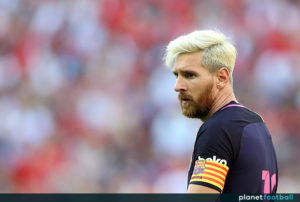 Lionel Messi dyed blond hair - Planet Football