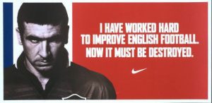 Seven classic Nike football billboards: Eric Cantona, Arsenal, Paolo ...