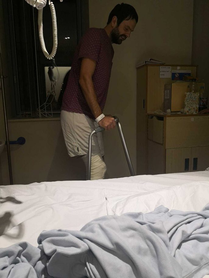 I broke my leg playing football and this is the story of my NHS ...
