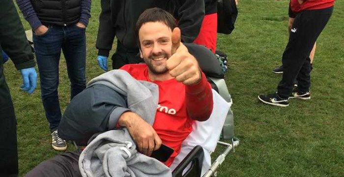 Tibia Fracture Football