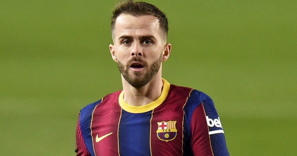 Miralem Pjanic during the match between FC Barcelona and Athletic Club. Camp Nou, 31 January ...