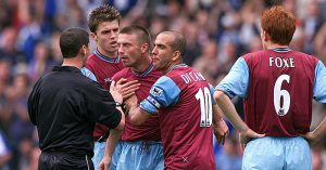 Thomas Repka sent off West Ham - Planet Football