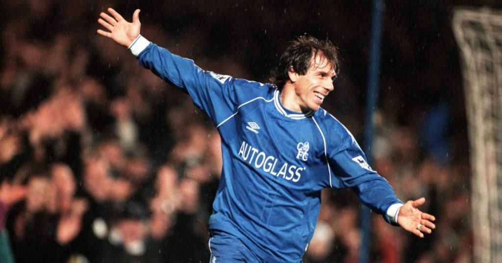 Gianfranco-Zola-Chelsea-Italy - Planet Football