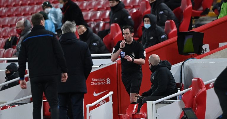 Chris-Kavanagh-Liverpool-Everton-VAR - Planet Football