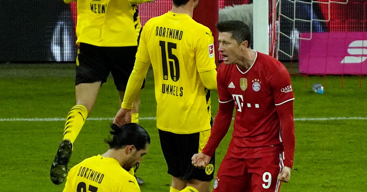 Watch: Robert Lewandowski hat-trick completes Klassiker comeback ...