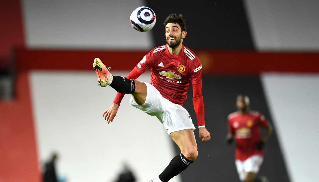 Watch: Bruno Fernandes shows off 'balletic control' with beautiful ...