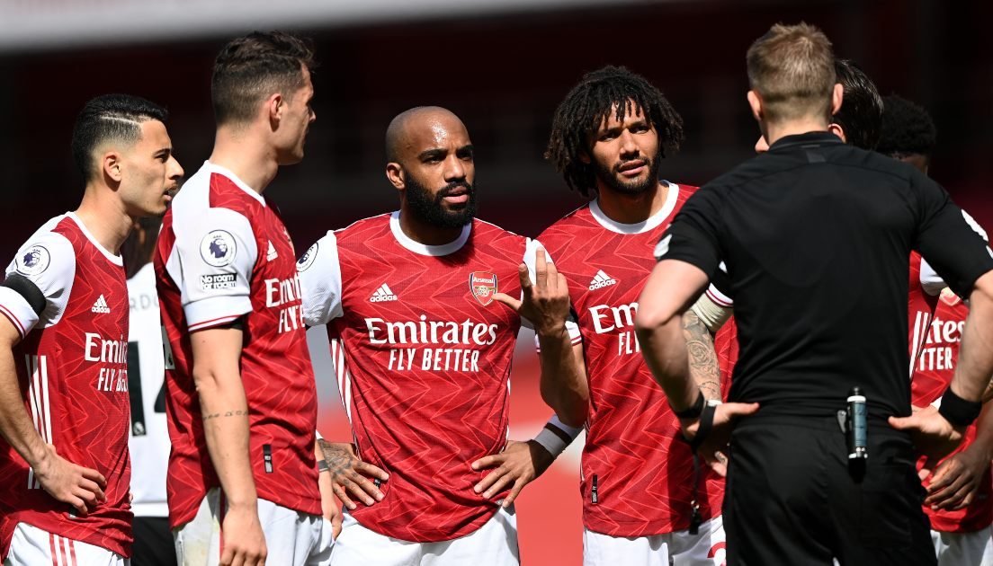 Watch: Arsenal have goal ruled out by VAR due to Saka's toe being ...