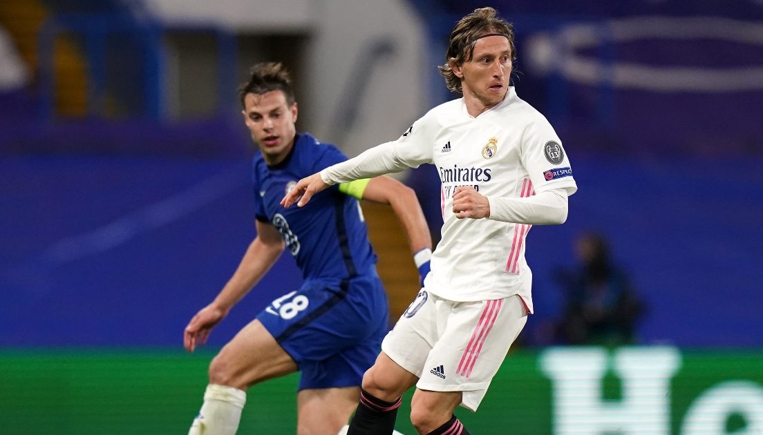 Watch: Luka Modric wishes Mason Mount good luck in the CL final ...