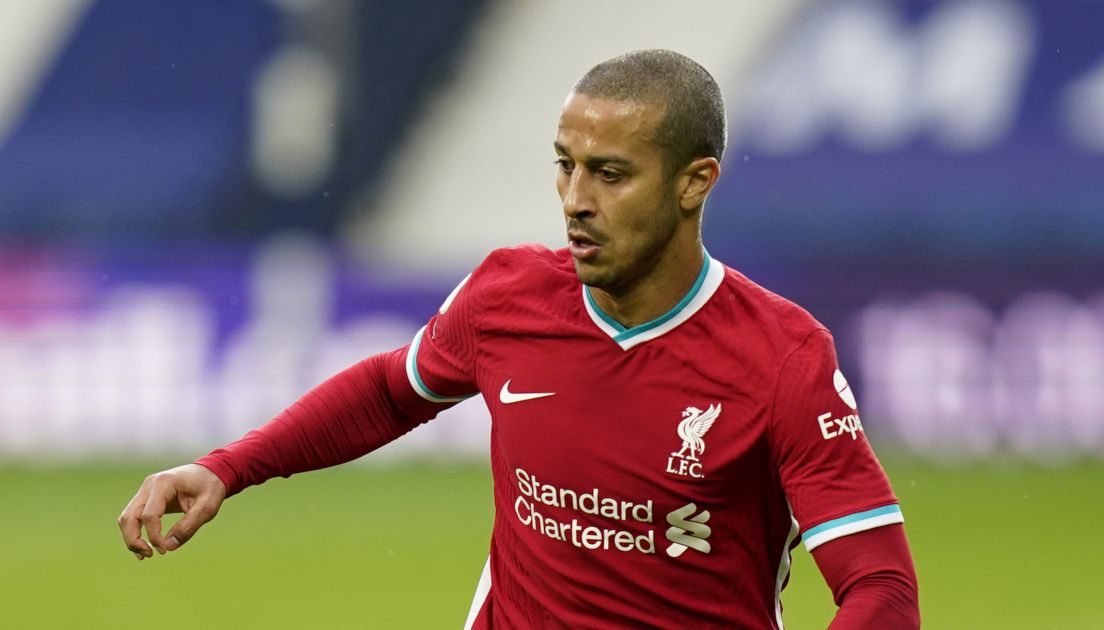 Watch: Thiago drops to his knees after Liverpool secure crucial win in ...