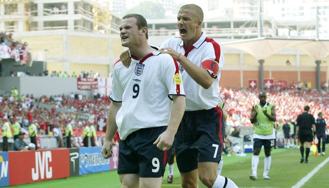 Throwback: 18-year-old Wayne Rooney nutmegs Robert Pires at Euro 2004 ...