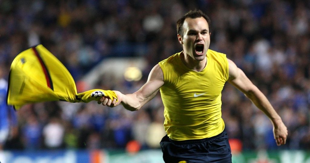 Andres-Iniesta-Barcelona-Chelsea-2009 - Planet Football