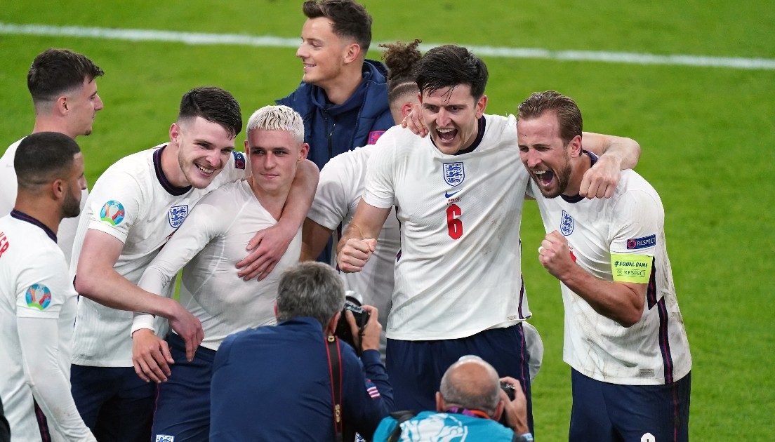 Watch: England players sing 'Sweet Caroline' after reaching Euro 2020 ...