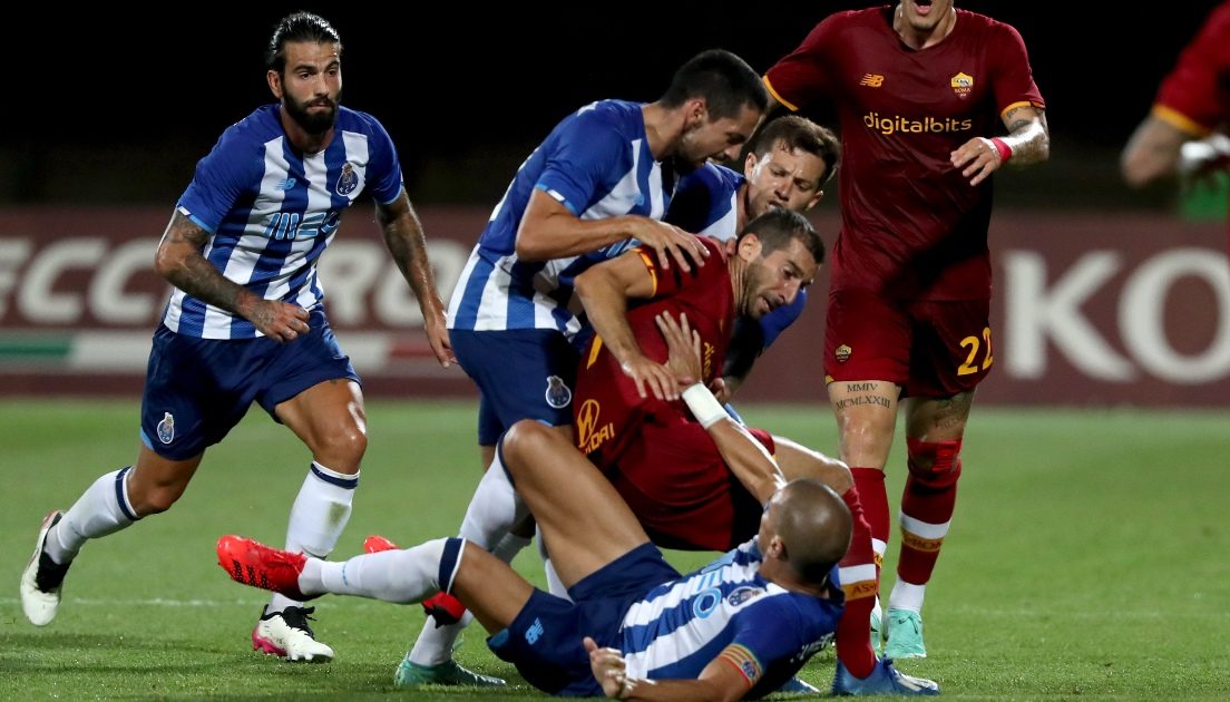 Watch: Pepe sparks brawl in friendly against Jose Mourinho's Roma ...