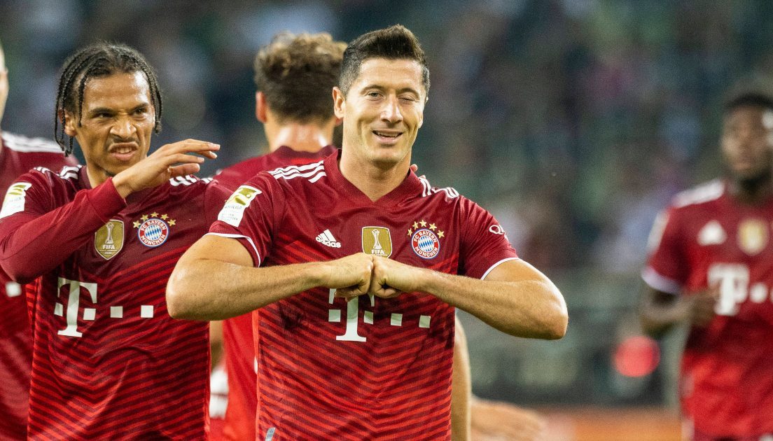 Watch: Lewandowski scores brilliant volley for Bayern Munich v Glabach ...