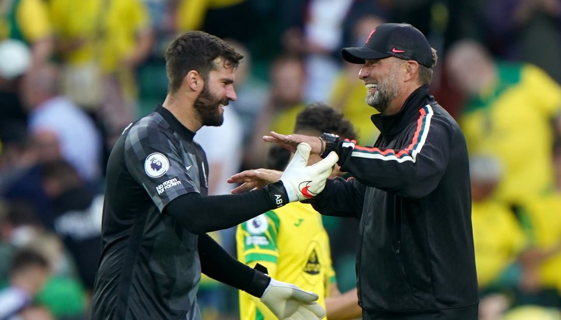 Watch: Alisson preserves Liverpool's clean sheet with stunning triple ...