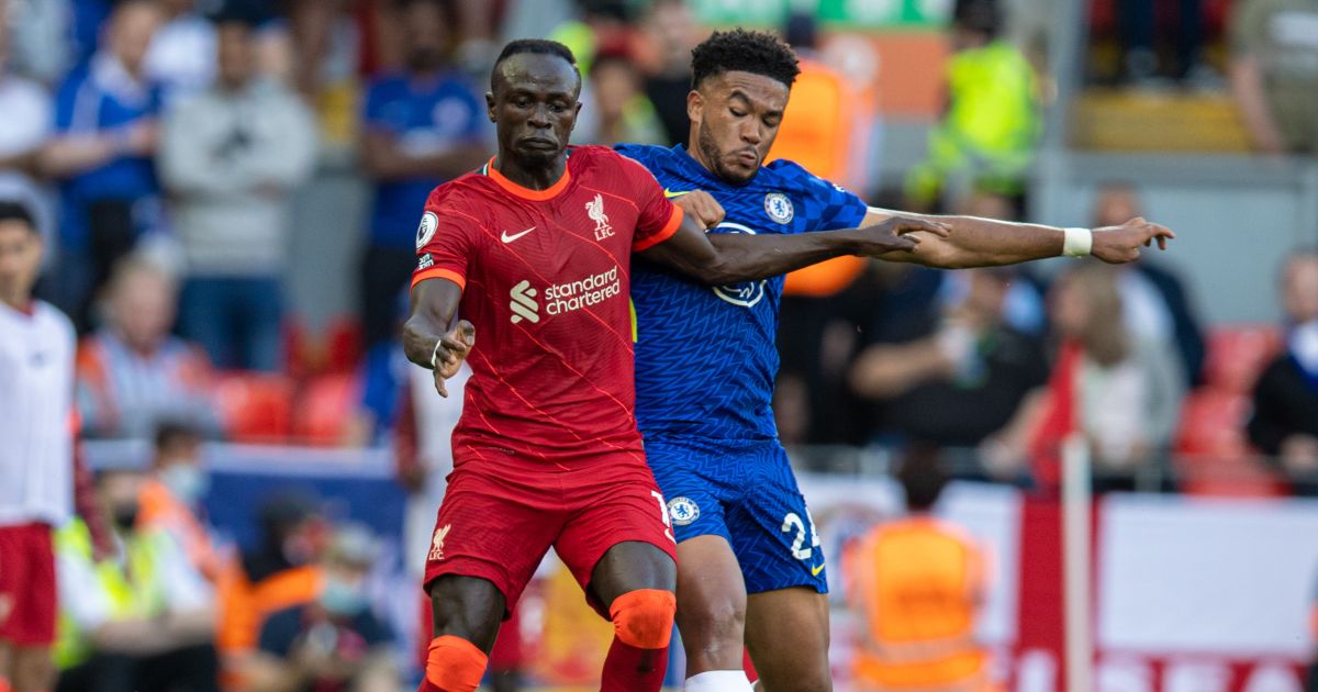 Watch: Sadio Mane's cheeky reaction after Reece James gets sent off ...