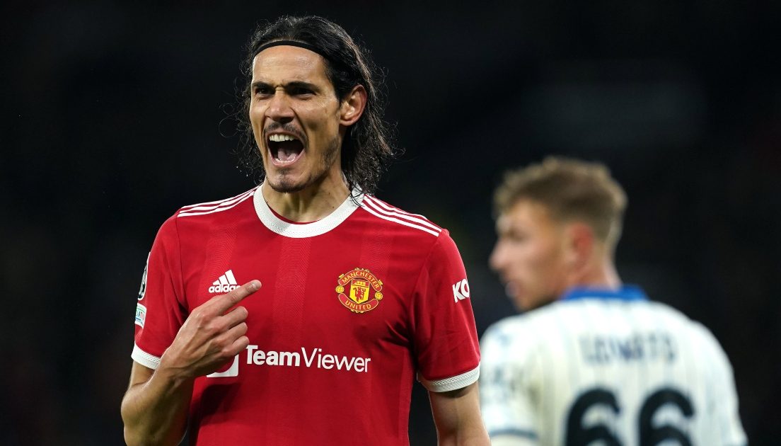 Watch: Edi Cavani almost knocks goalie out cold with cracking strike