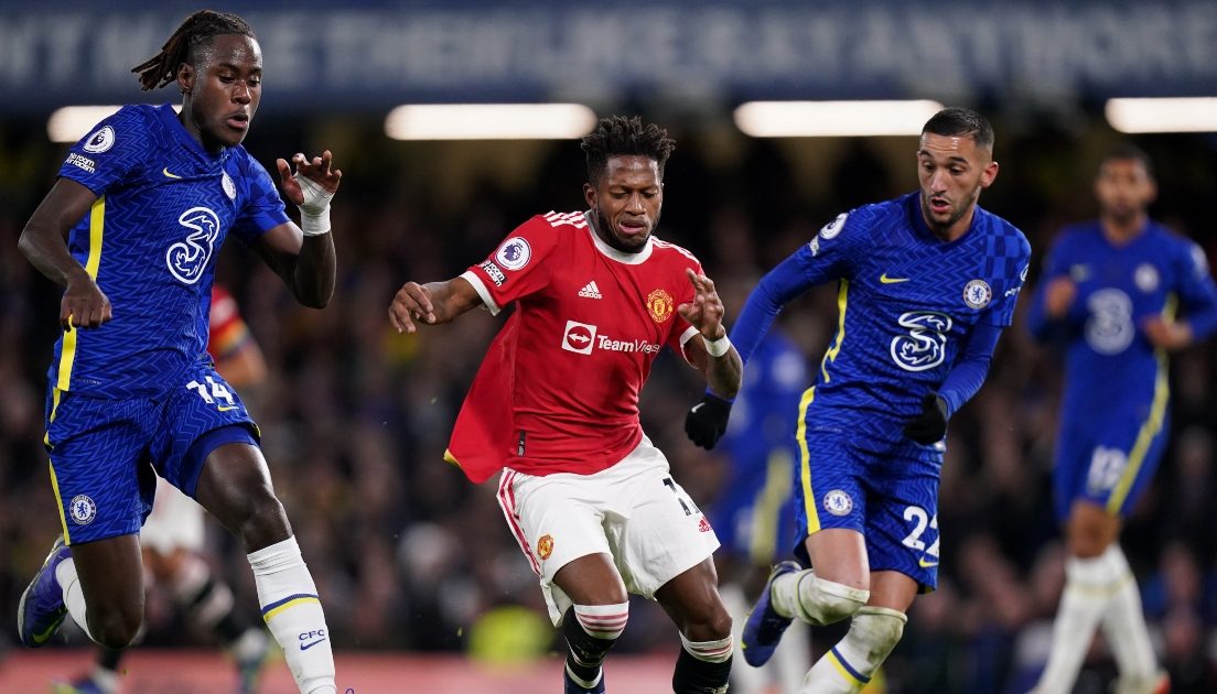 Five stats from Fred's brilliant display for Man Utd against Chelsea ...