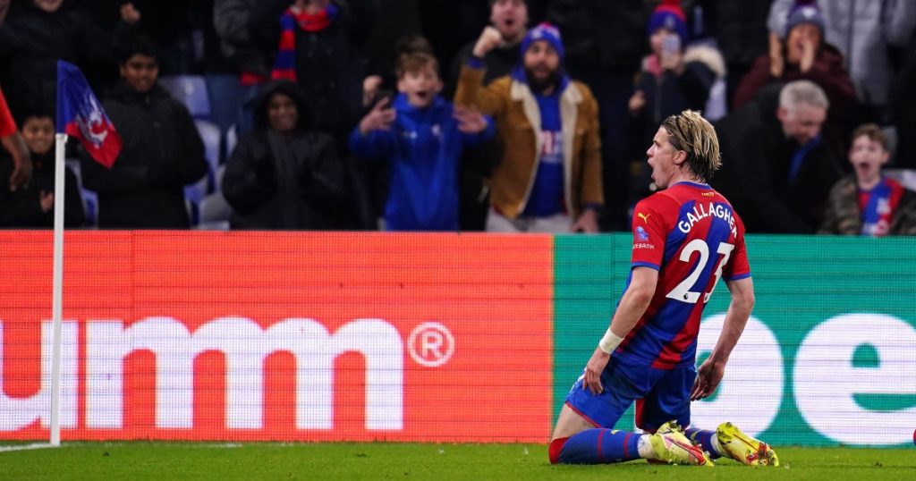 Crystal Palace midfielder Conor Gallagher - Planet Football