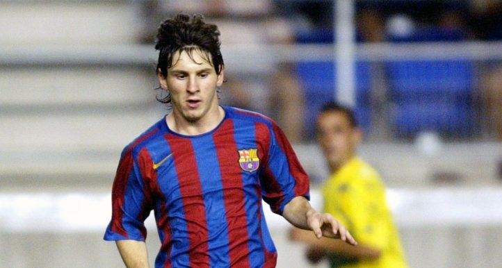 Can you name Barcelona's XI from Lionel Messi's La Liga debut in 2004?