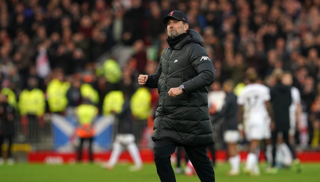 Watch: Klopp does iconic fist pump celebration after Liverpool win