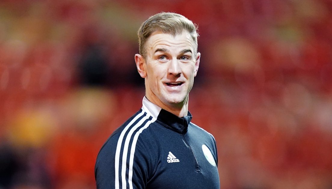 Watch: Joe Hart takes part in celebration of the season at Celtic