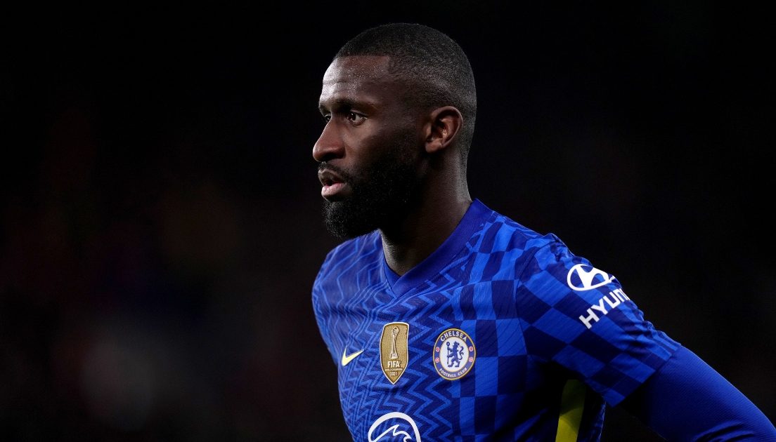 Watch: Rudiger earns Stamford Bridge cheers after comical run
