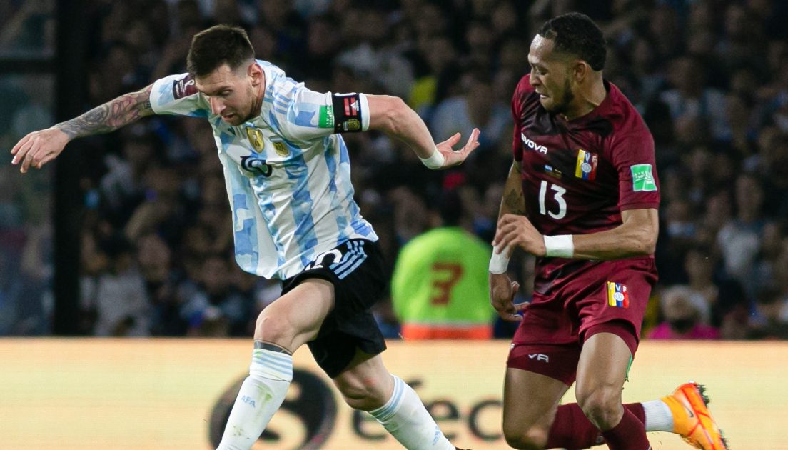 Watch: Lionel Messi turns Venezuela inside out with insane dribble