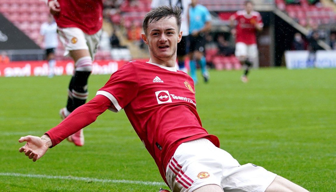 Watch: Man Utd youngster Joe Hugill scores after stunning backheel flick