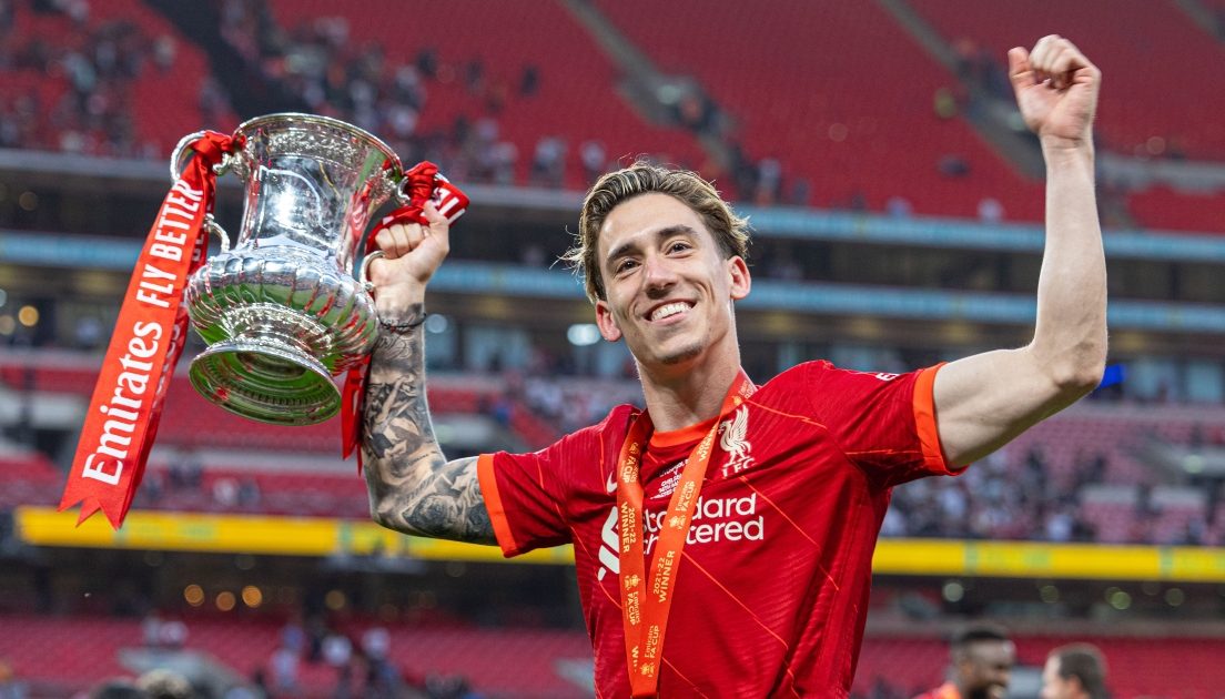 Watch: Kostas Tsimikas calls himself 'Scouse Greek' after Liverpool win