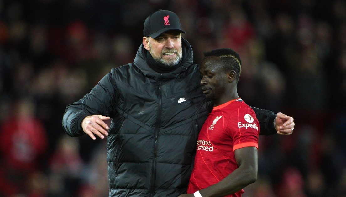 Watch: Liverpool's Mane imitates Jurgen Klopp's fist pump celebration