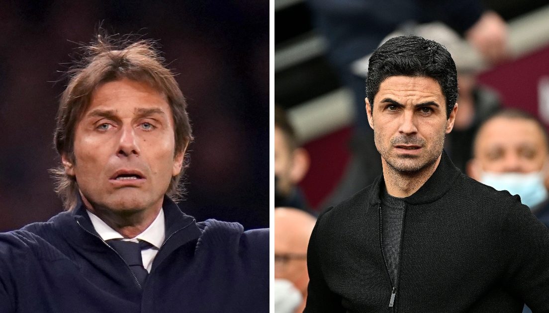 Comparing Tottenham's & Arsenal's records since Antonio Conte's arrival