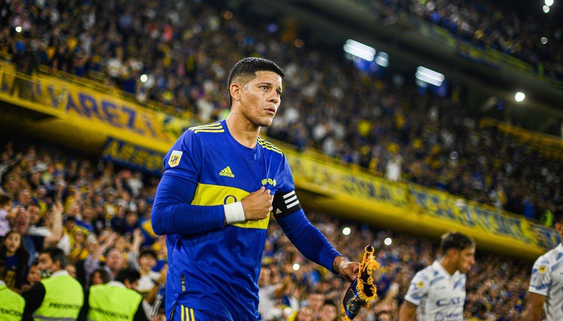 Watch: Ex-Man Utd man Marcos Rojo celebrates title by smoking on pitch