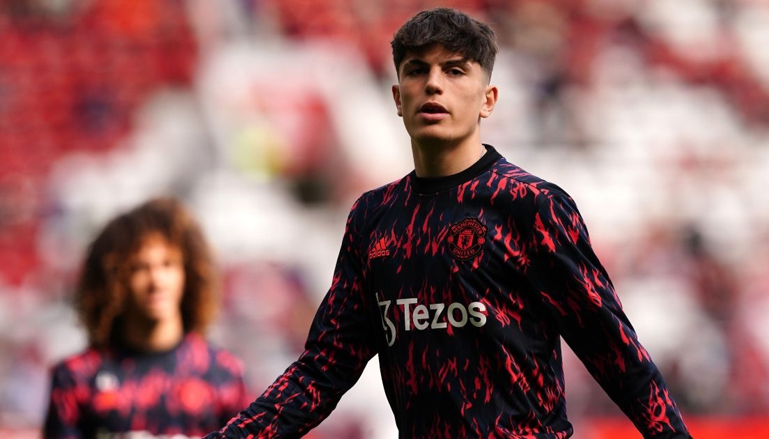 Watch: Man Utd's Garnacho scores stunning free-kick for Argentina