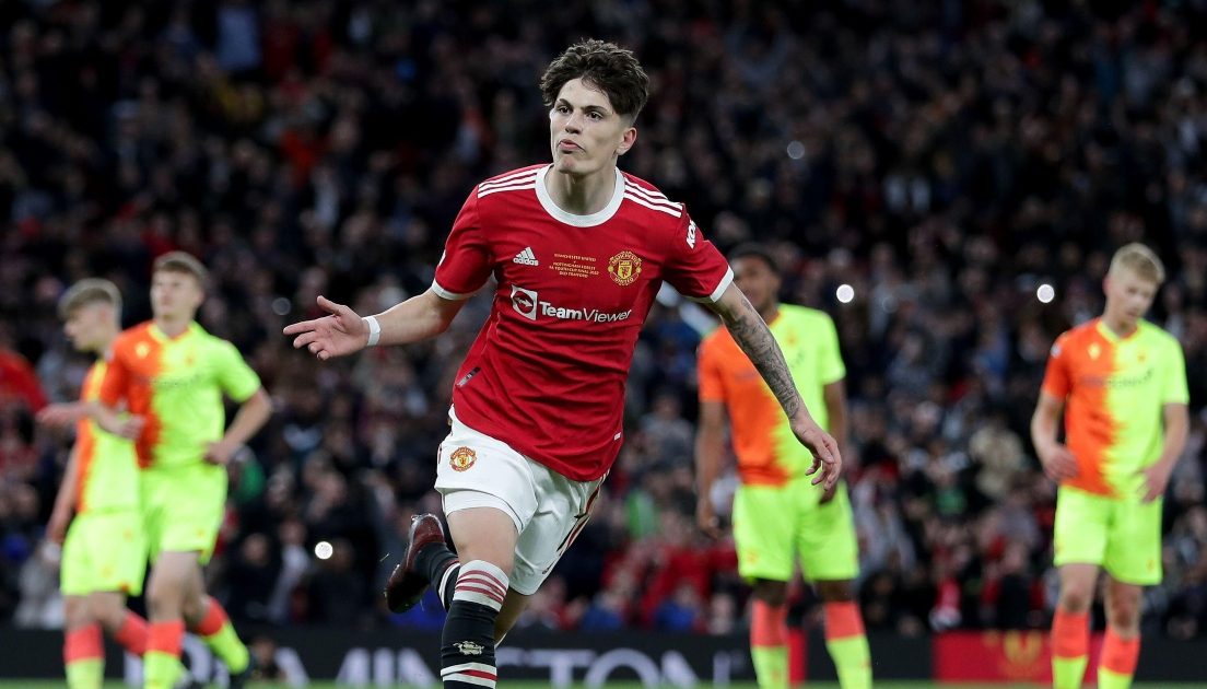 Watch: Man Utd's Garnacho scores solo goal for Argentina Under-20s