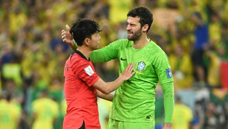 Liverpool video: Alisson shows his class in wholesome moment with Son