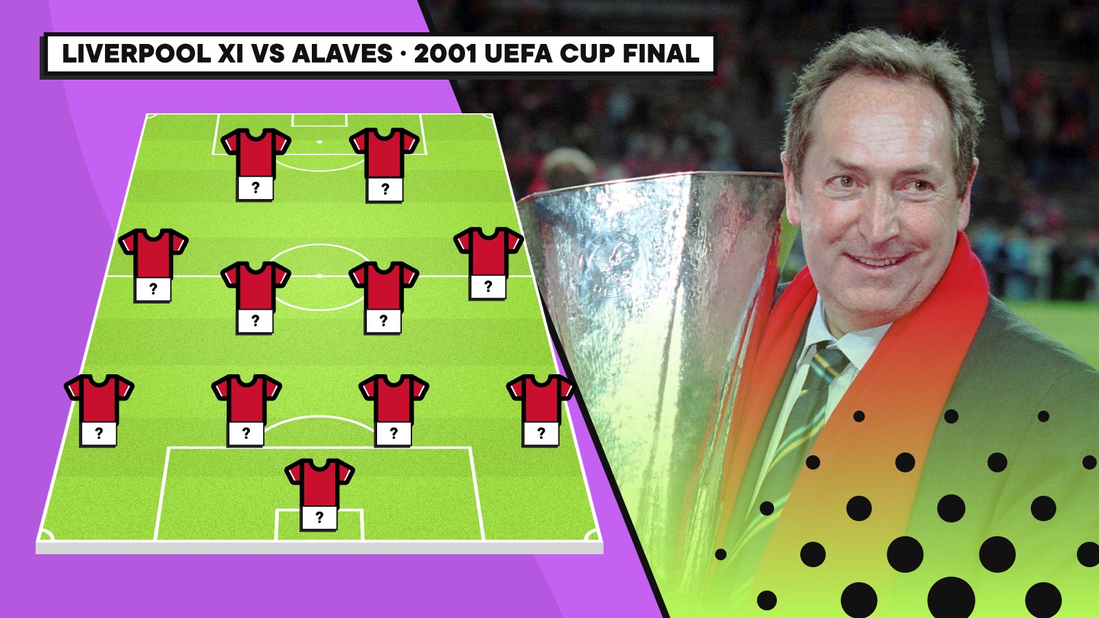Can you name Liverpool's XI from the 2001 UEFA Cup final vs Alaves?