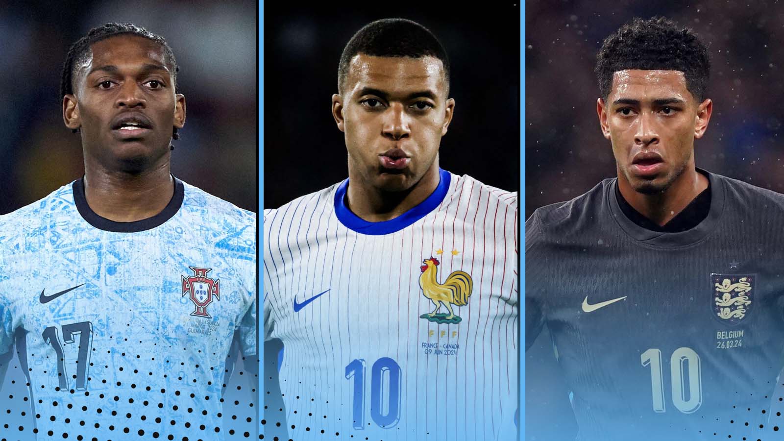 The most valuable player in every Euro 2024 squad: Mbappe, Bellingham ...
