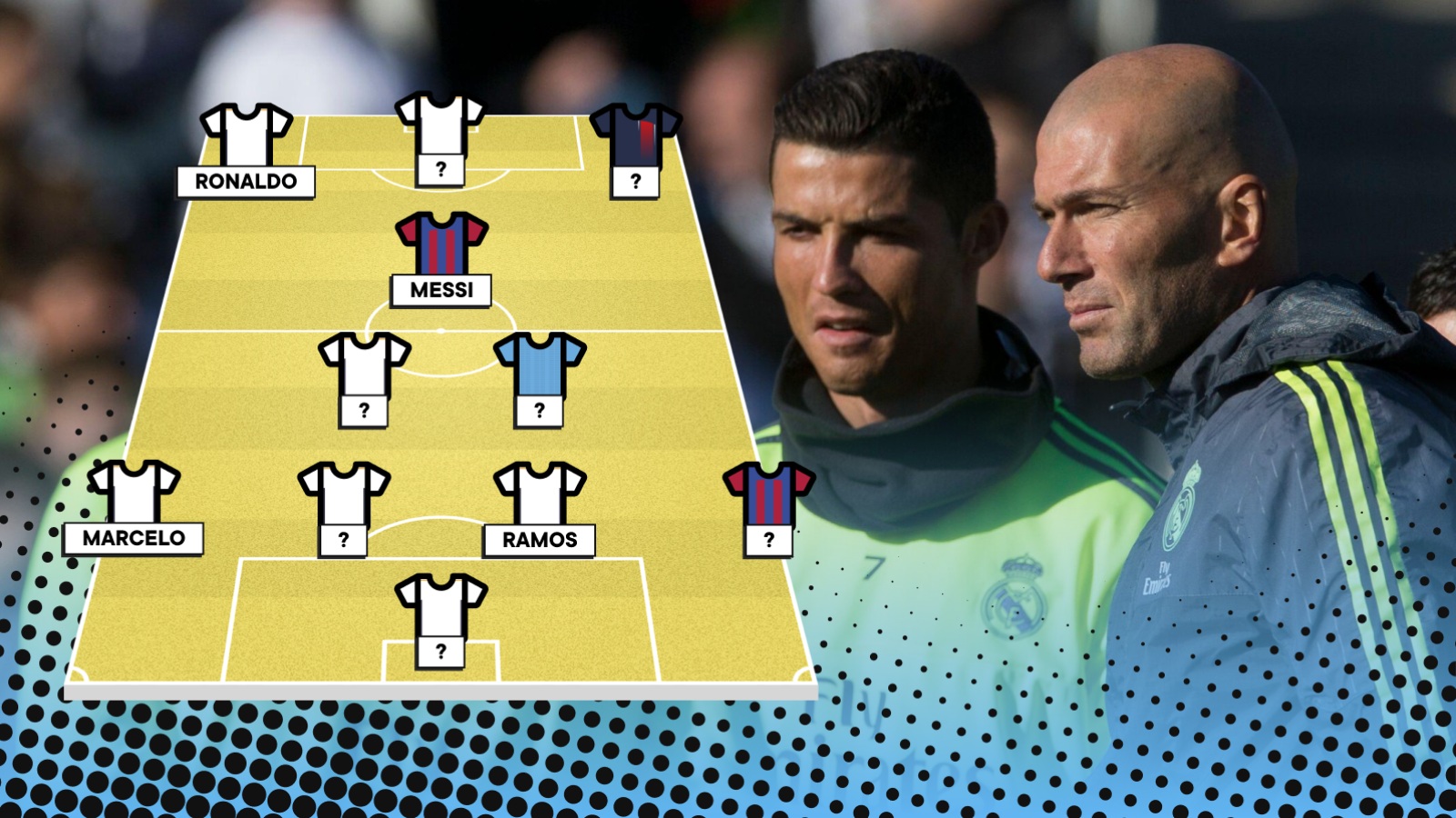 Where are they now? Zinedine Zidane’s outrageous best XI in the world ...