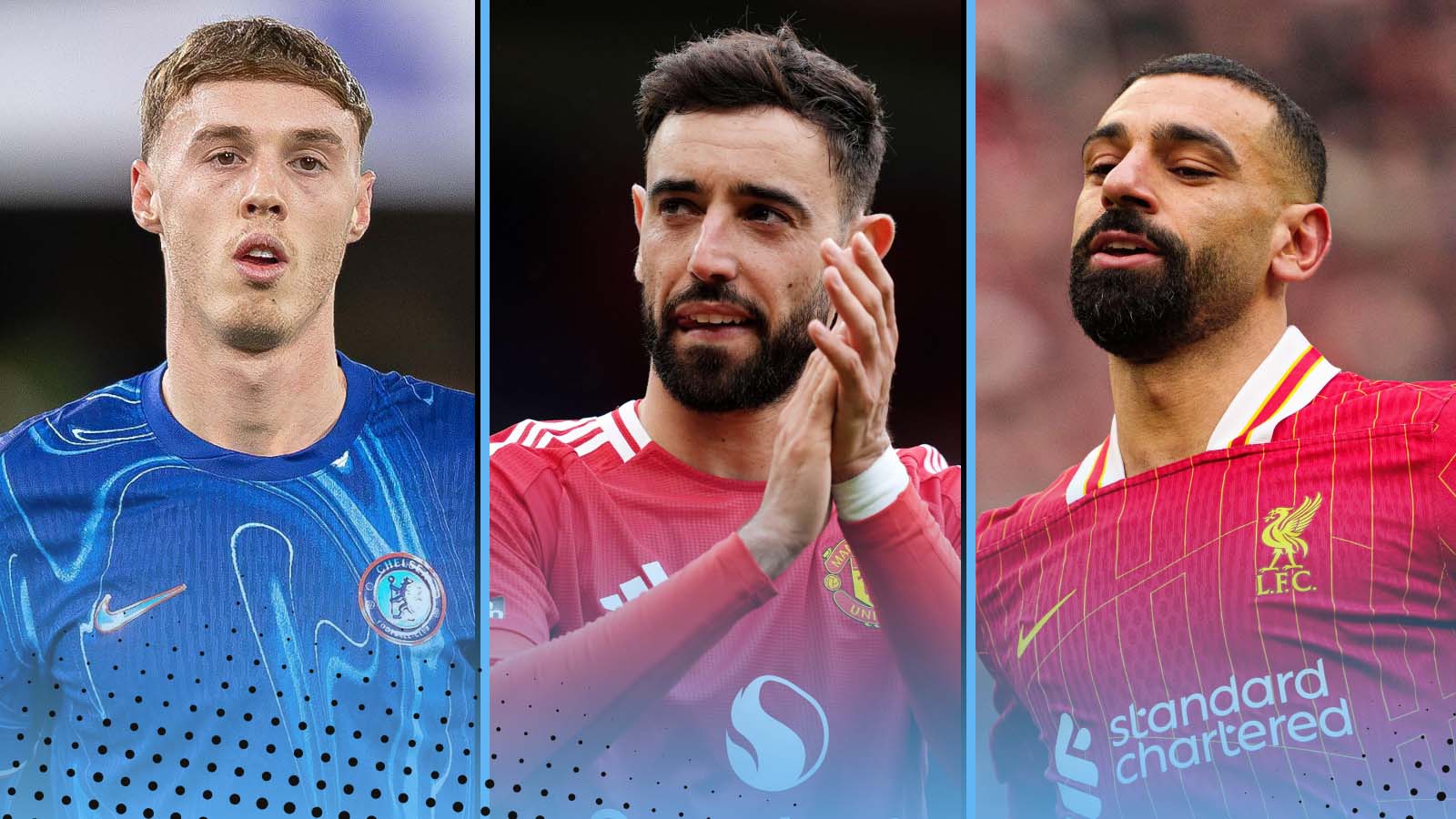 Premier League's most creative players 2024-25: Fernandes, Salah...