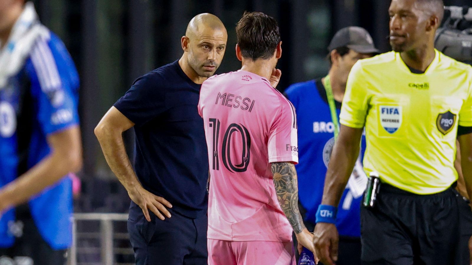 Can you name every manager that Lionel Messi has played under?