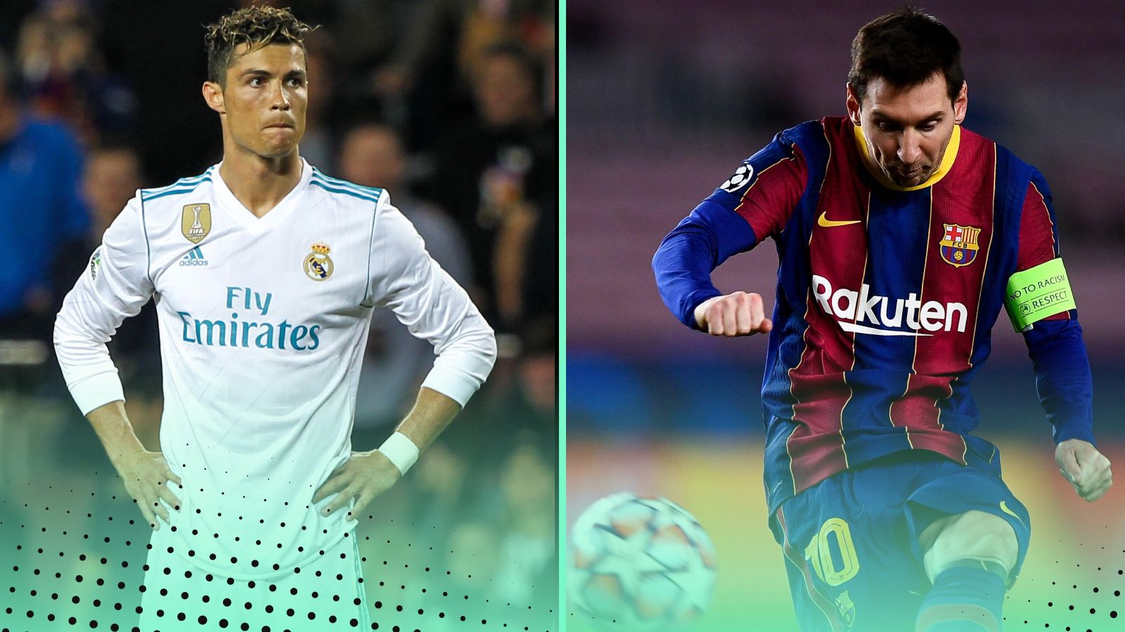 Lionel Messi v Cristiano Ronaldo: Who has the better free-kick record?