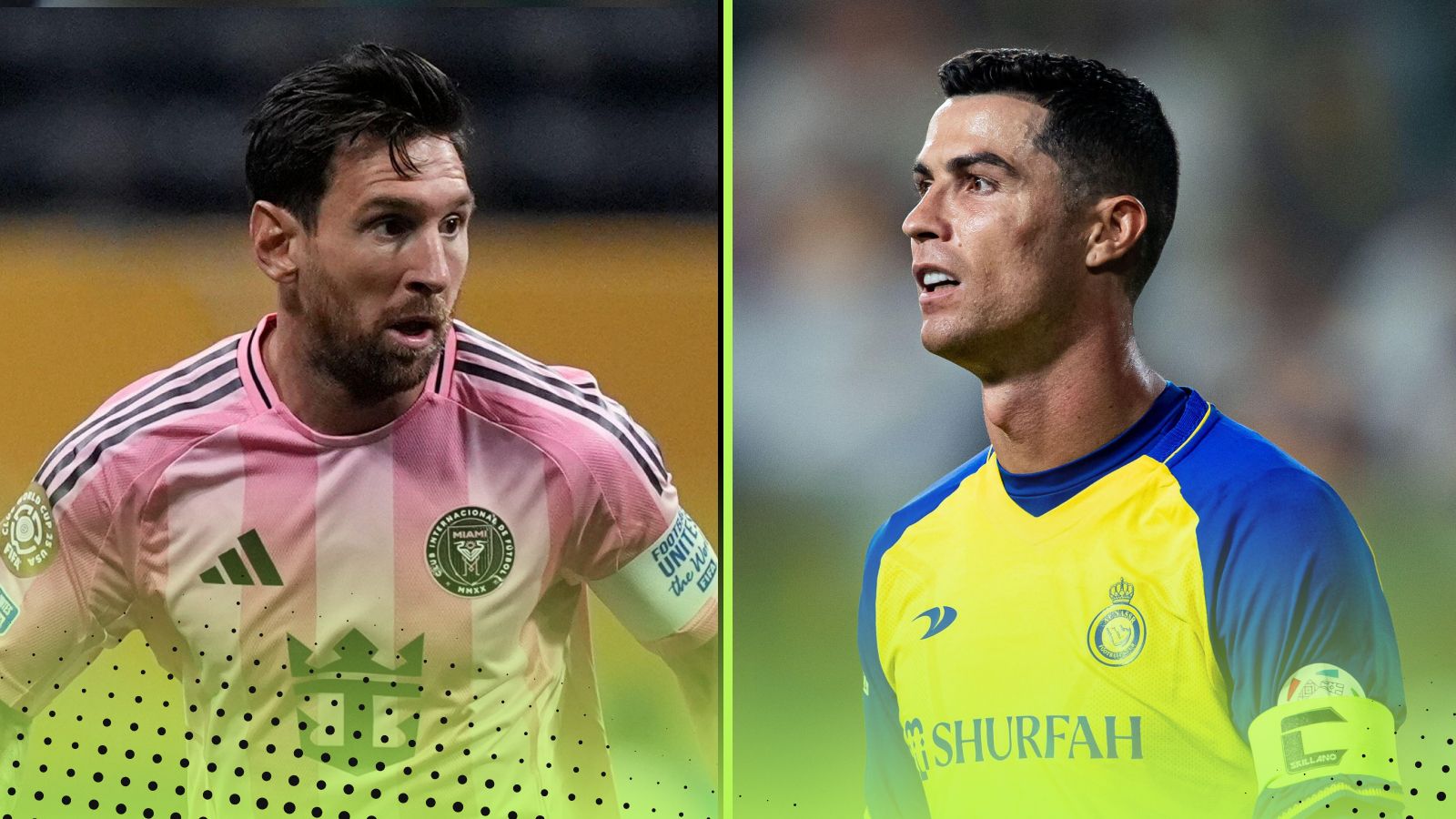 Lionel Messi vs Cristiano Ronaldo: Career stats at age 38 compared