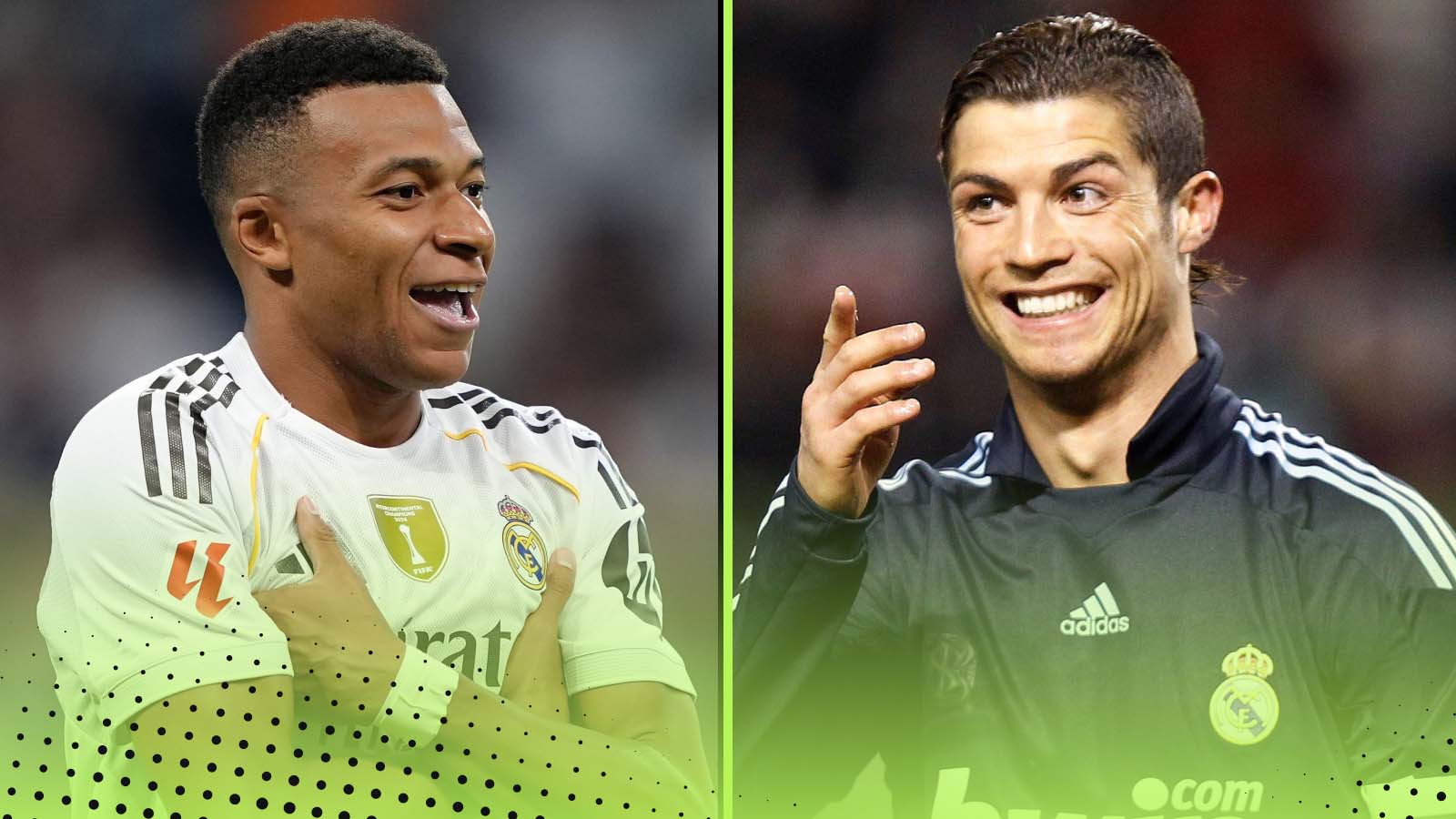 Mbappe v Ronaldo: Comparing their Real Madrid records after 60 matches