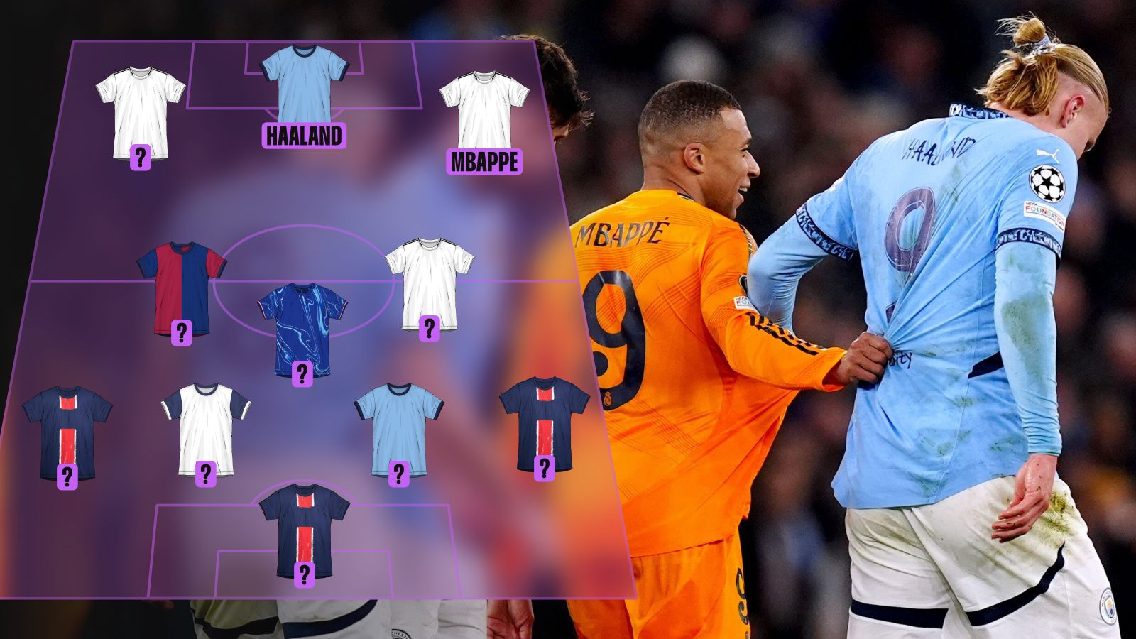 Greatest Gen Z XI: Haaland & Mbappe but who else features?