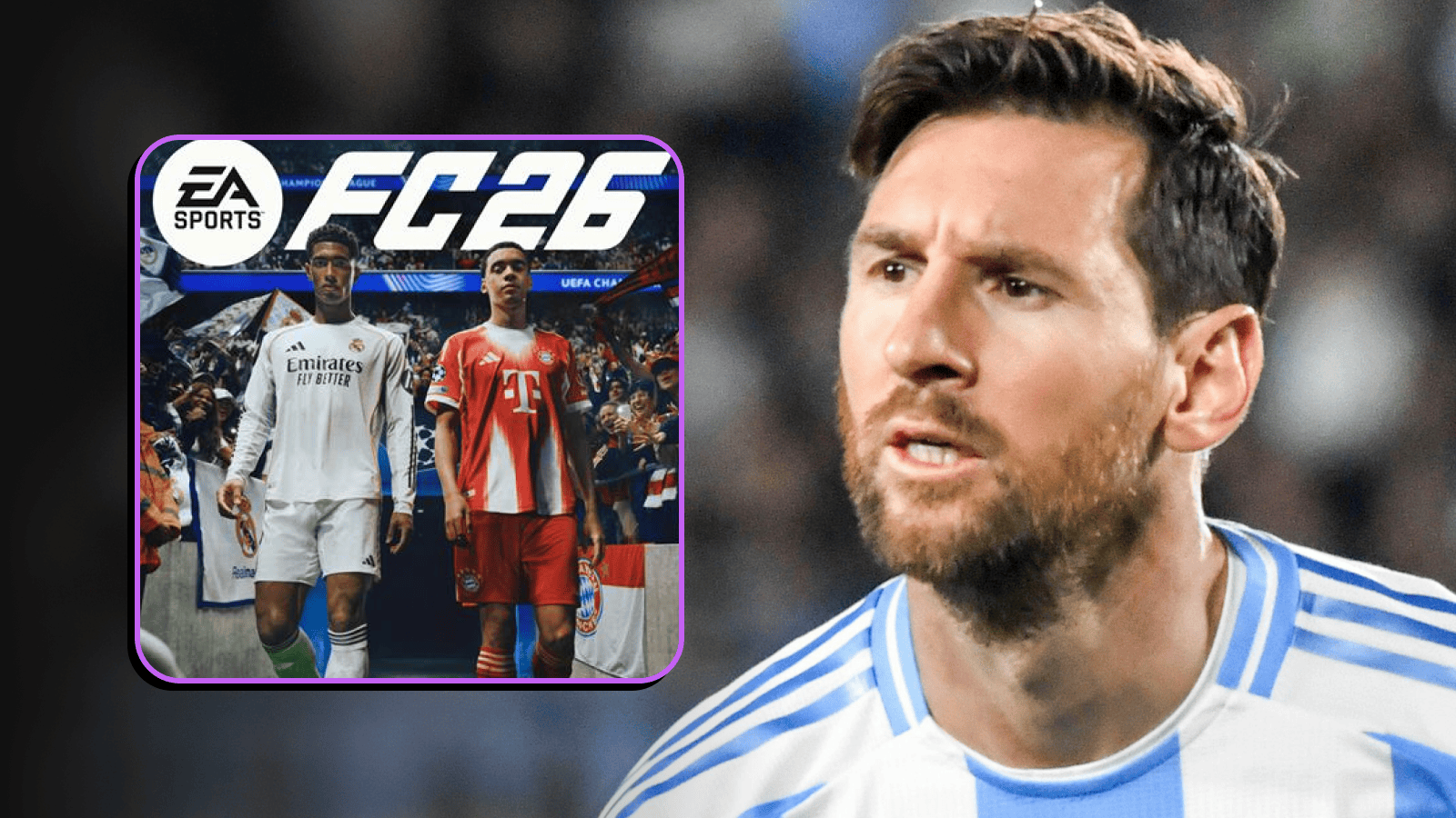 Every men's player with a higher EA FC 26 rating than Lionel Messi