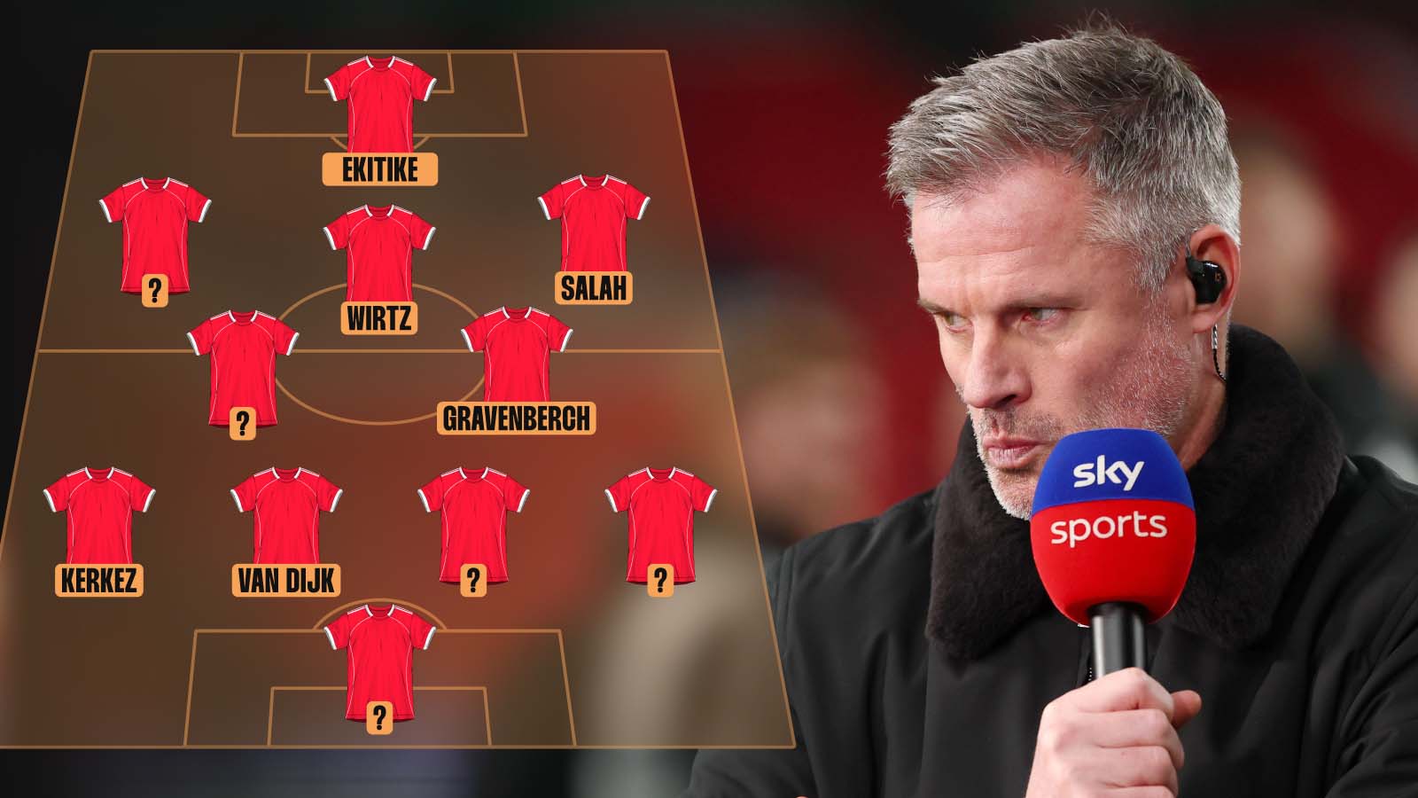 Jamie Carragher’s dream Liverpool XI includes £76m La Liga star
