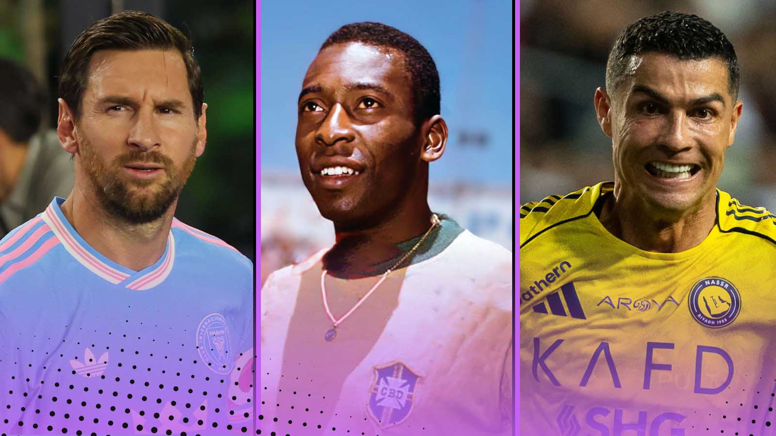 Most hat-tricks in football history: Pele above Ronaldo & Messi...