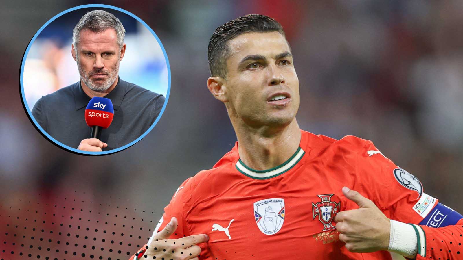 Cristiano Ronaldo takes opposite stance to Jamie Carragher amid ...